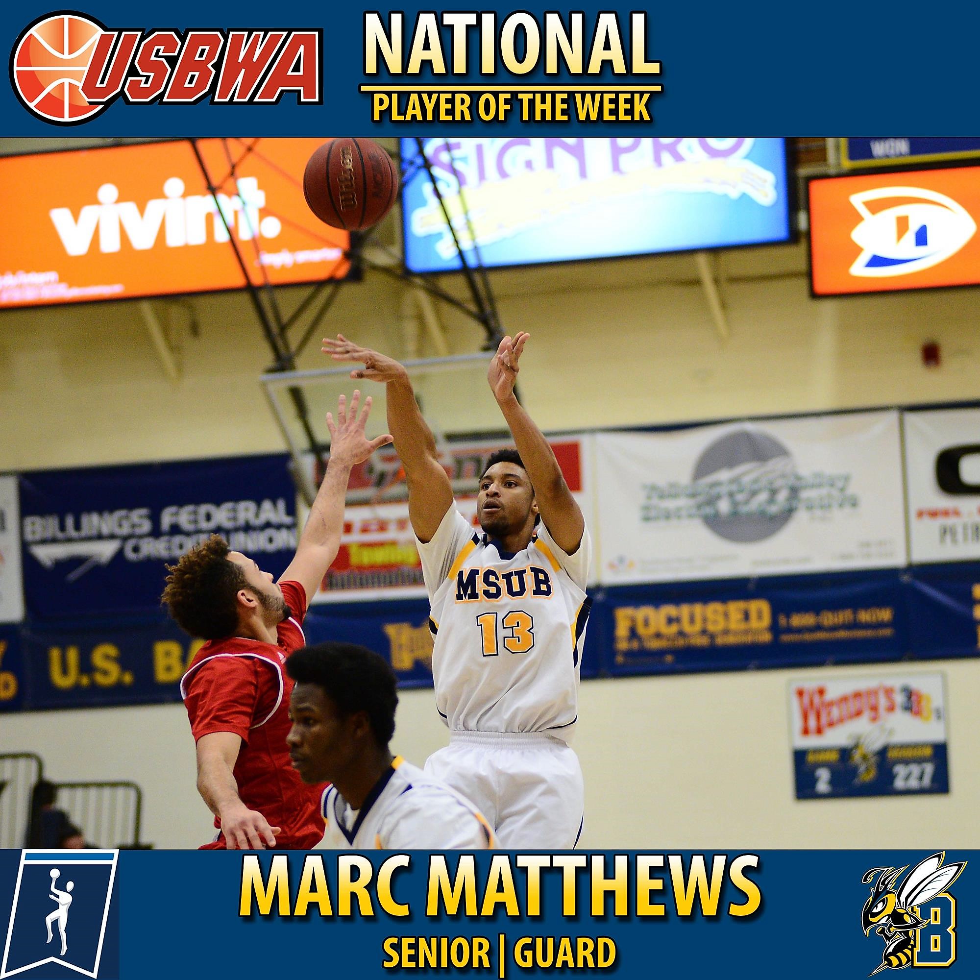 Buena’s Marc Matthews named National Player of the Week ...