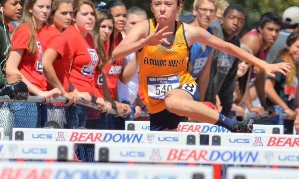 Flowing Wells standout hurdler Angelique Hill to compete for Adams ...