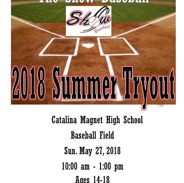 CLUB BASEBALL: The Show summer tryout announced | ALLSPORTSTUCSON.com