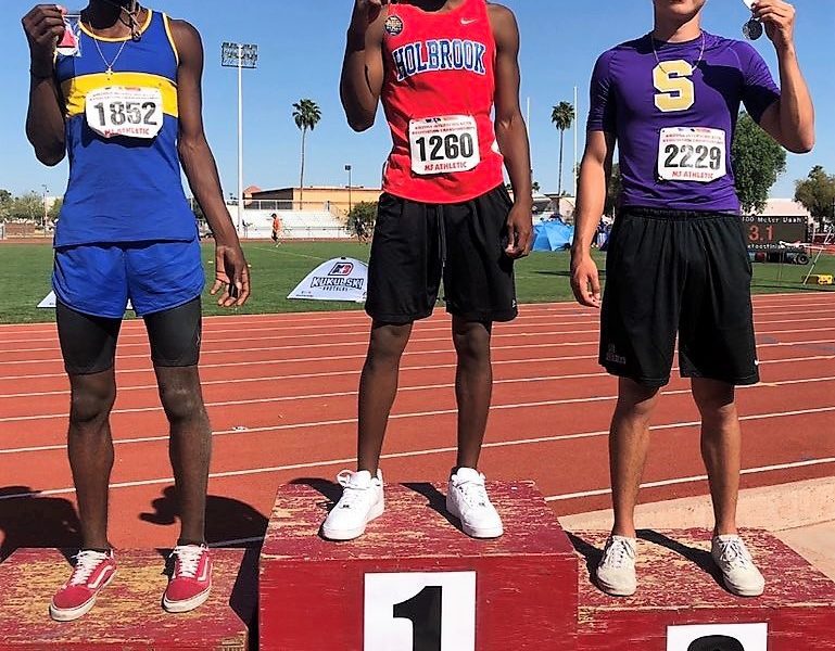 Akira Jones wins shot put championship; Catalina Foothills & Pusch ...