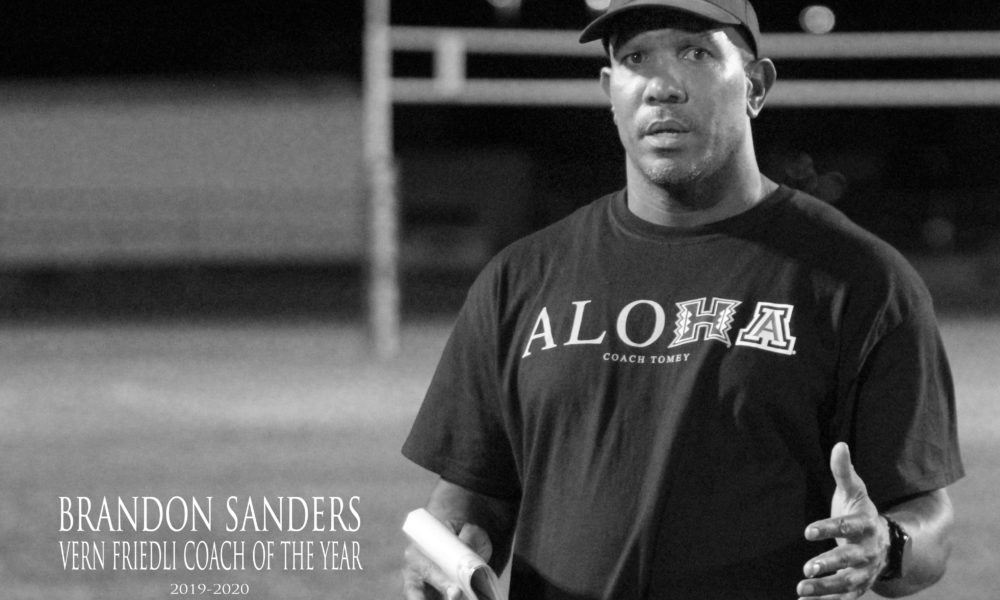 Vern Friedli Coach of the Year: Brandon Sanders | ALLSPORTSTUCSON.com