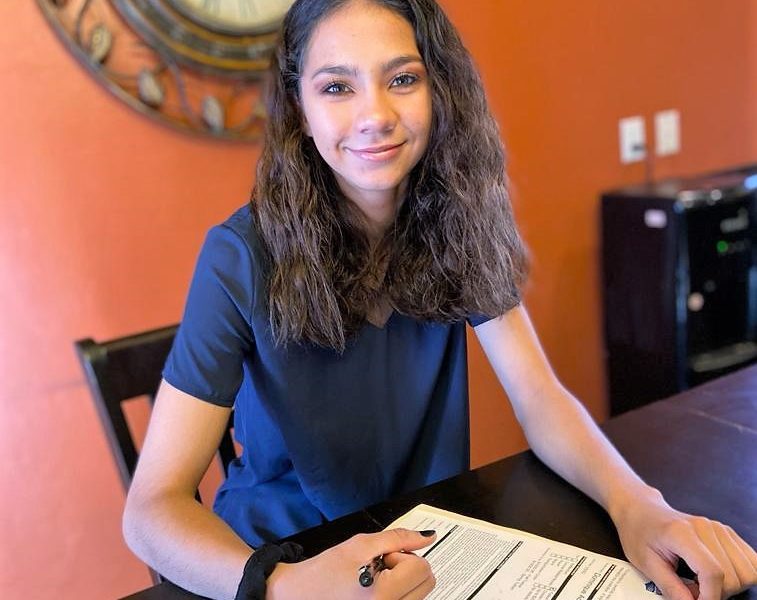 Nogales standout jumper Dominique Acosta signs with Pima ...