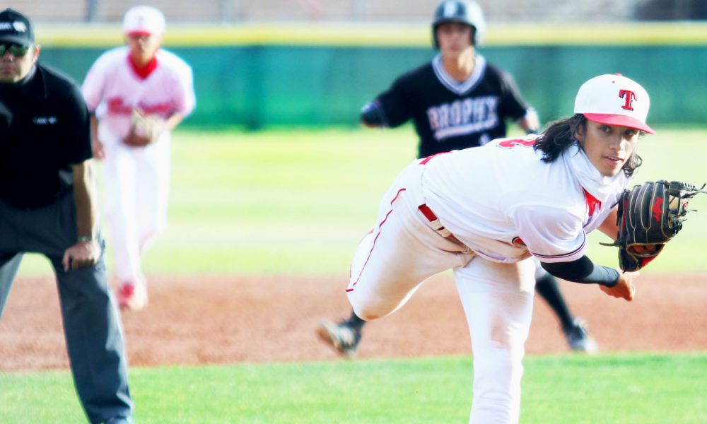 Nick Arias with a 3-run shot to help defeat Brophy Prep 5-2 ...