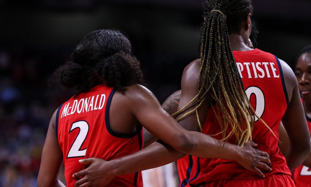 Social media reactions of Aari McDonald, Trinity Baptiste taken in WNBA ...
