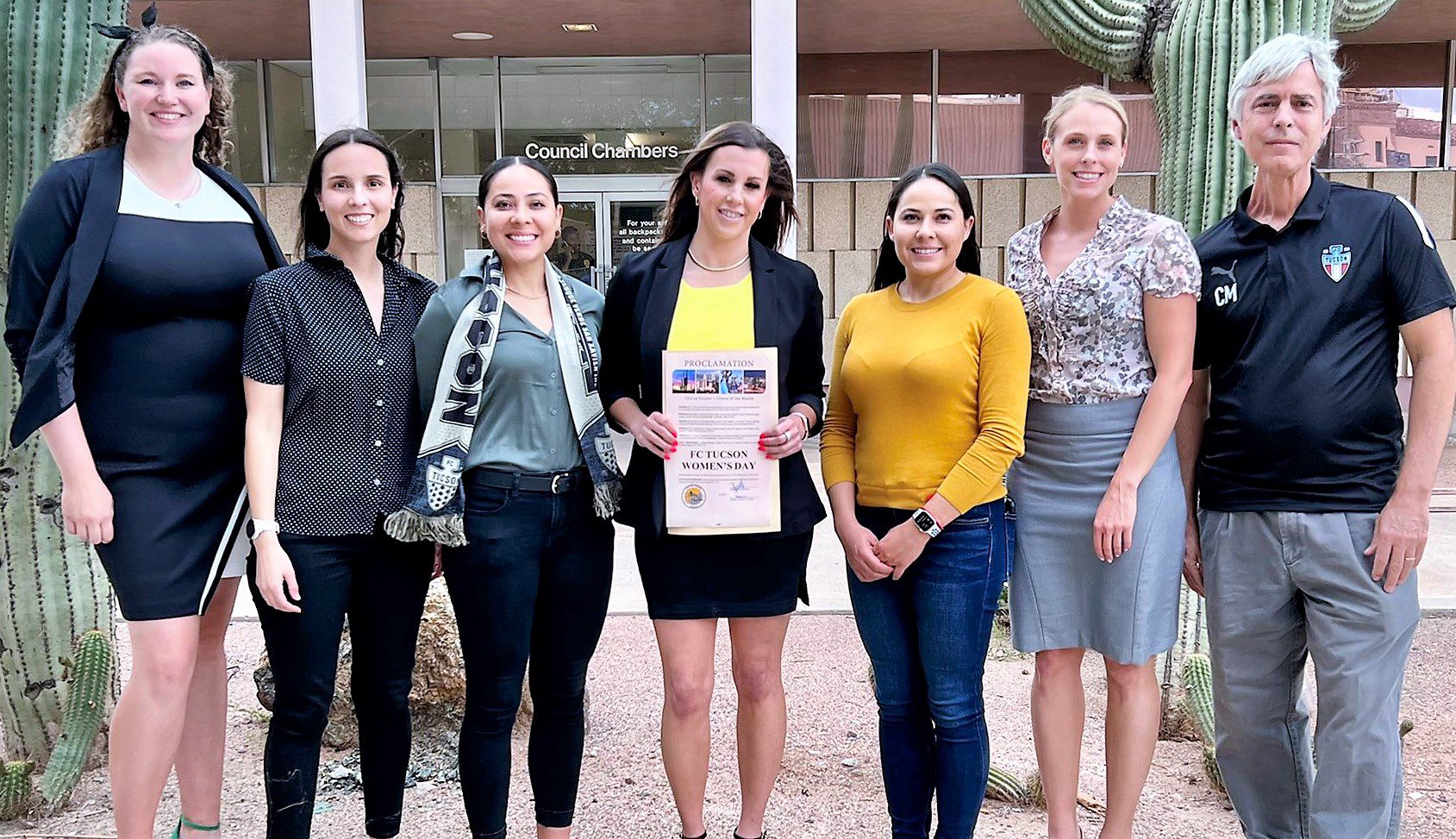 Tucson Mayor Regina Romero Proclaimed August 23 FC Tucson Women’s Day ...