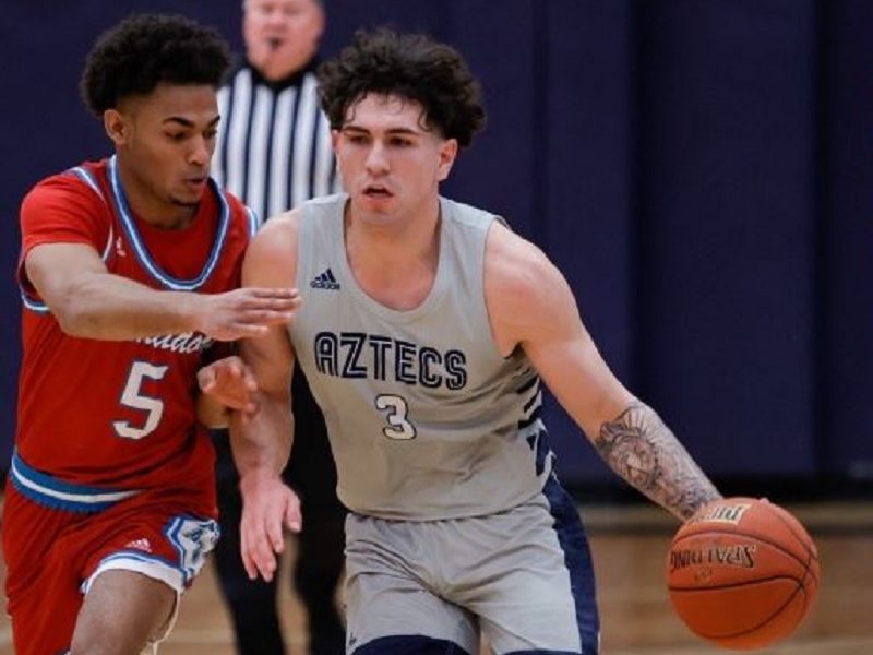 No. 20 Pima men win thriller over South Mountain behind Cesar Saenz’s late shot ...