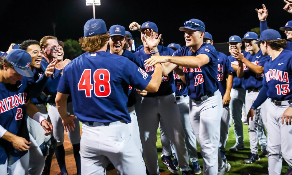Arizona bats remain hot in massive upset over No. 1 seed Stanford ...