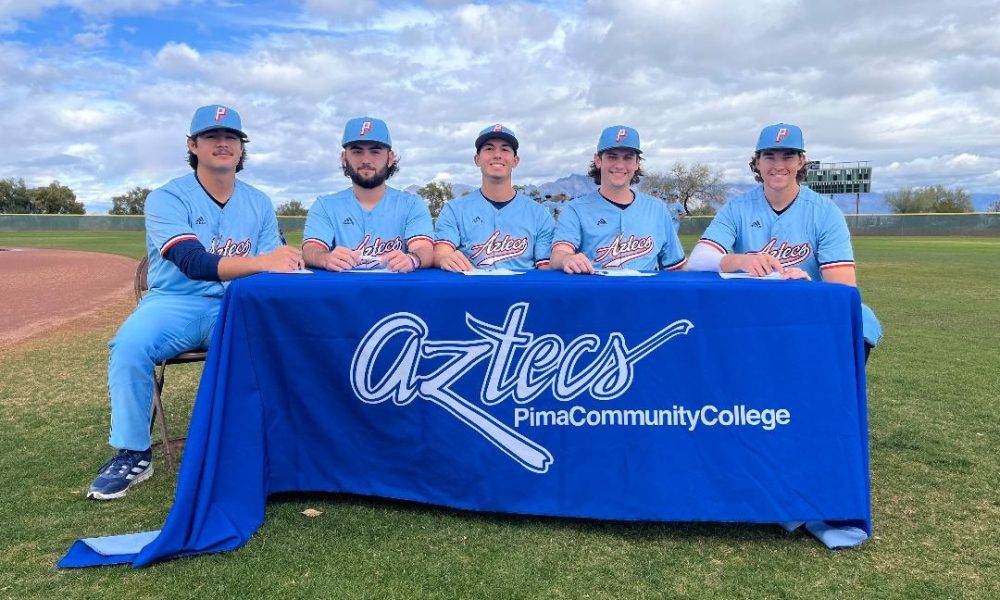 Five Pima players commit to Division I programs, including P/1B Nate ...