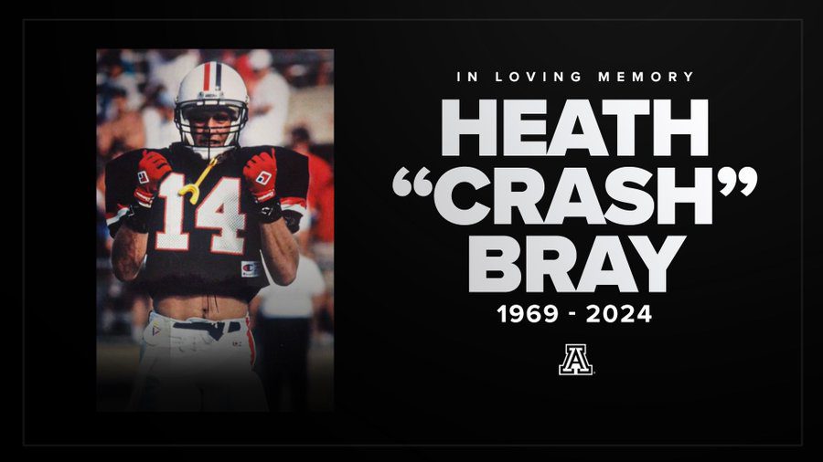Heath Bray, 54, one of most passionate Arizona football players, passes ...