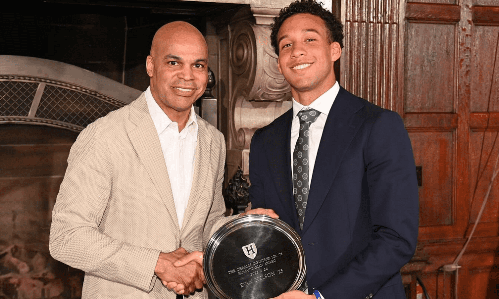 Evan Nelson earned Humanitarian Award at Harvard | ALLSPORTSTUCSON.com
