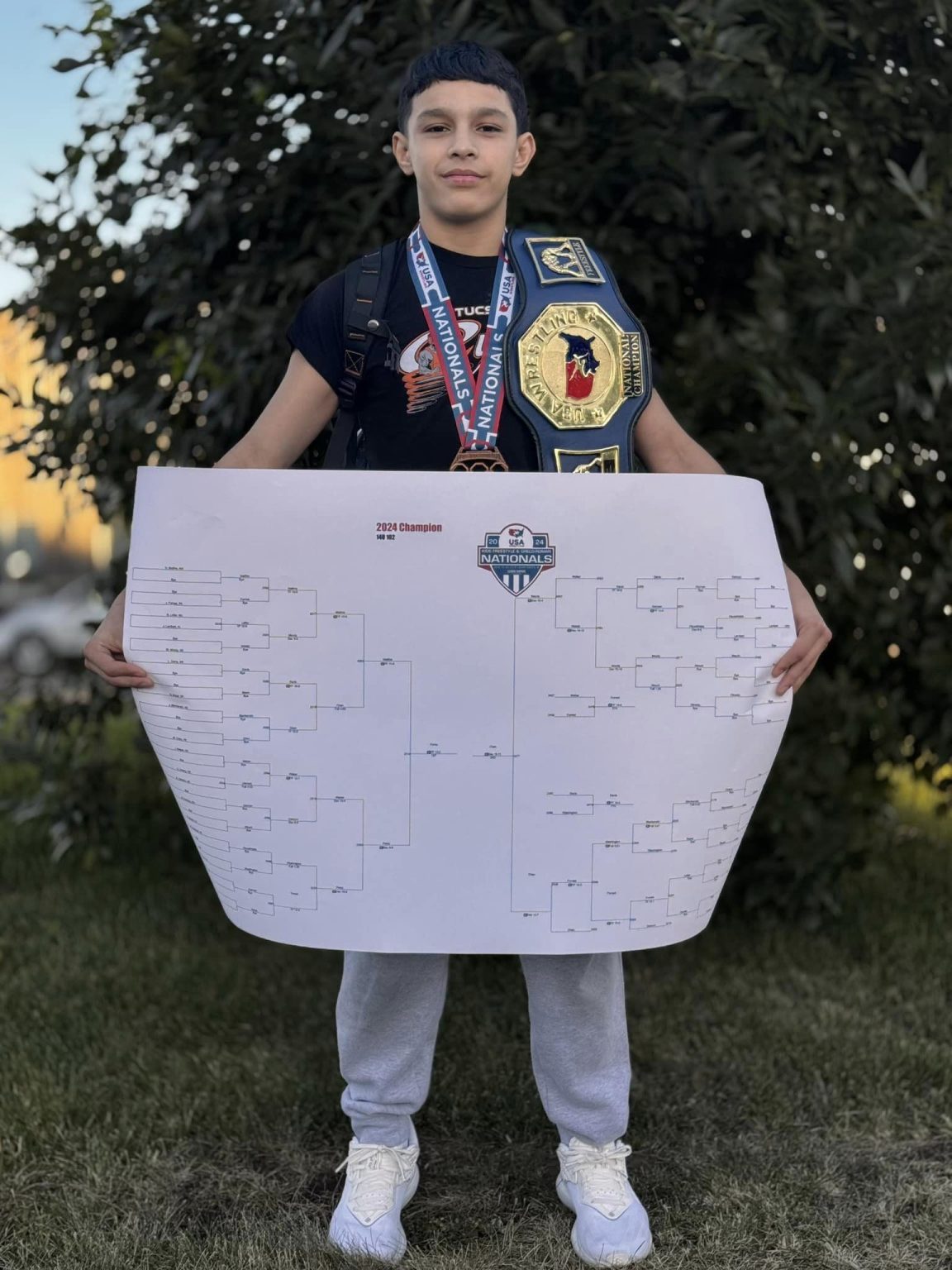 Tucson’s Ernie Perez captures 14U USA Wrestling Kids Nationals 102 ...