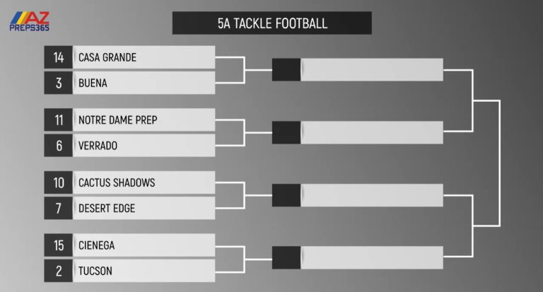 Marana No. 1 in Open Division highlights state playoff brackets ...