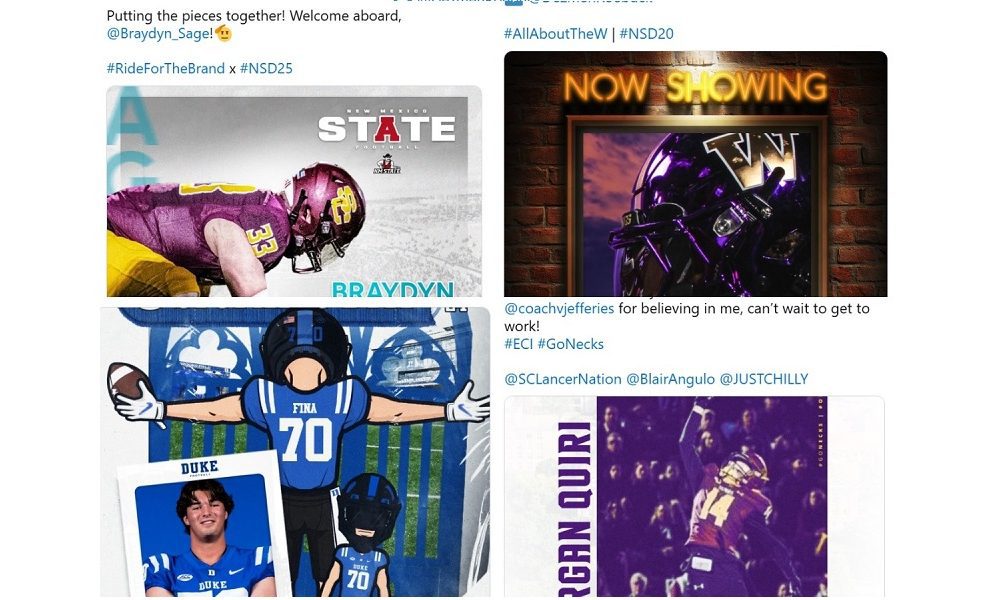 Four local football standouts sign with Division I programs ...