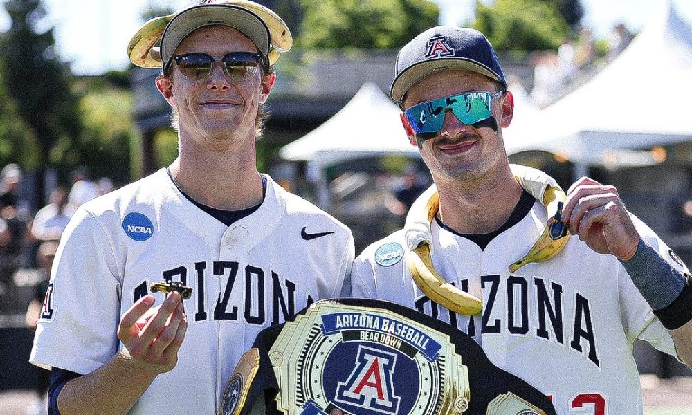 Arizona perseveres to 3-2 win over Cal Poly to earn first NCAA ...