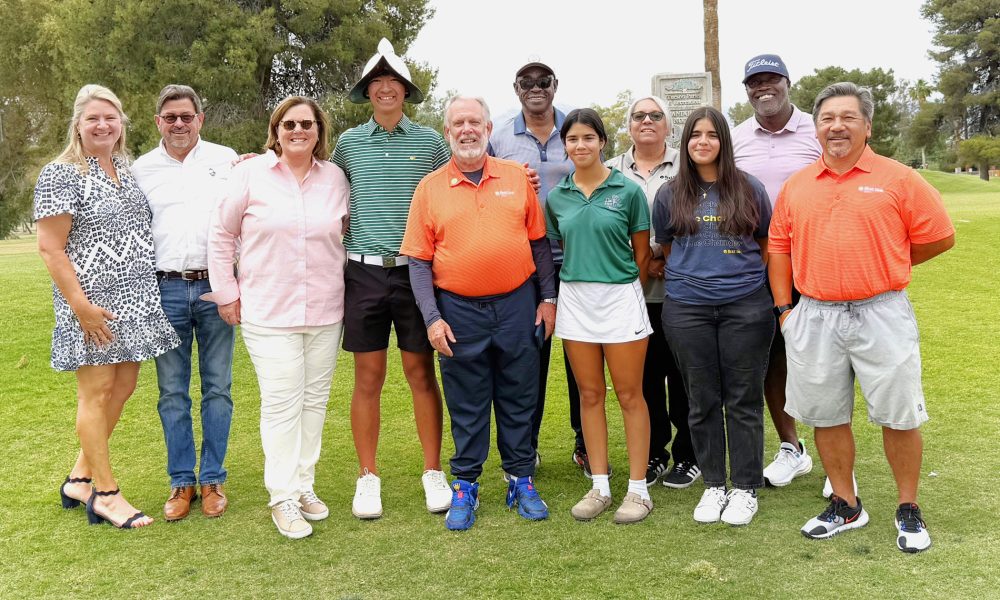 Oliver DeGuia earned the Tucson Conquistadors Michael J. Harris Core ...