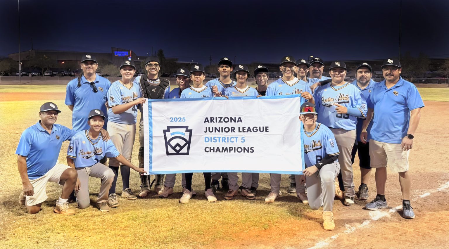 Si Charro! Little League update: Flowing Wells wins Junior Baseball ...