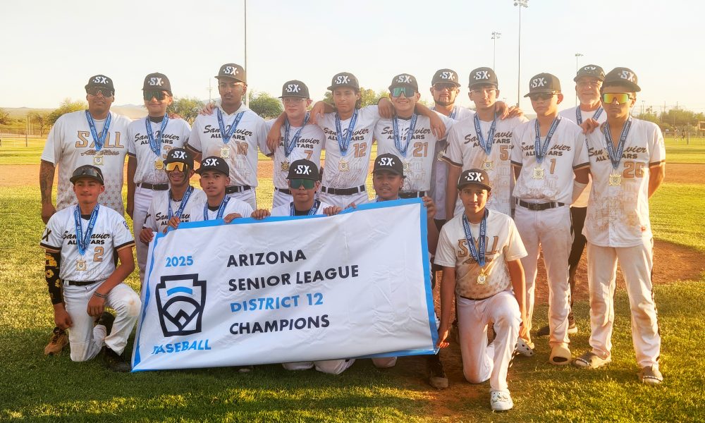 San Xavier wins District 12 Senior League Baseball championship; Three ...