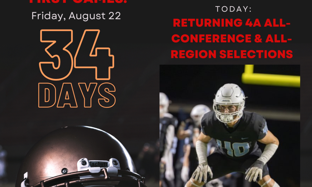 34 days to kickoff: Returning 4A All-Conference & All-Region selections ...