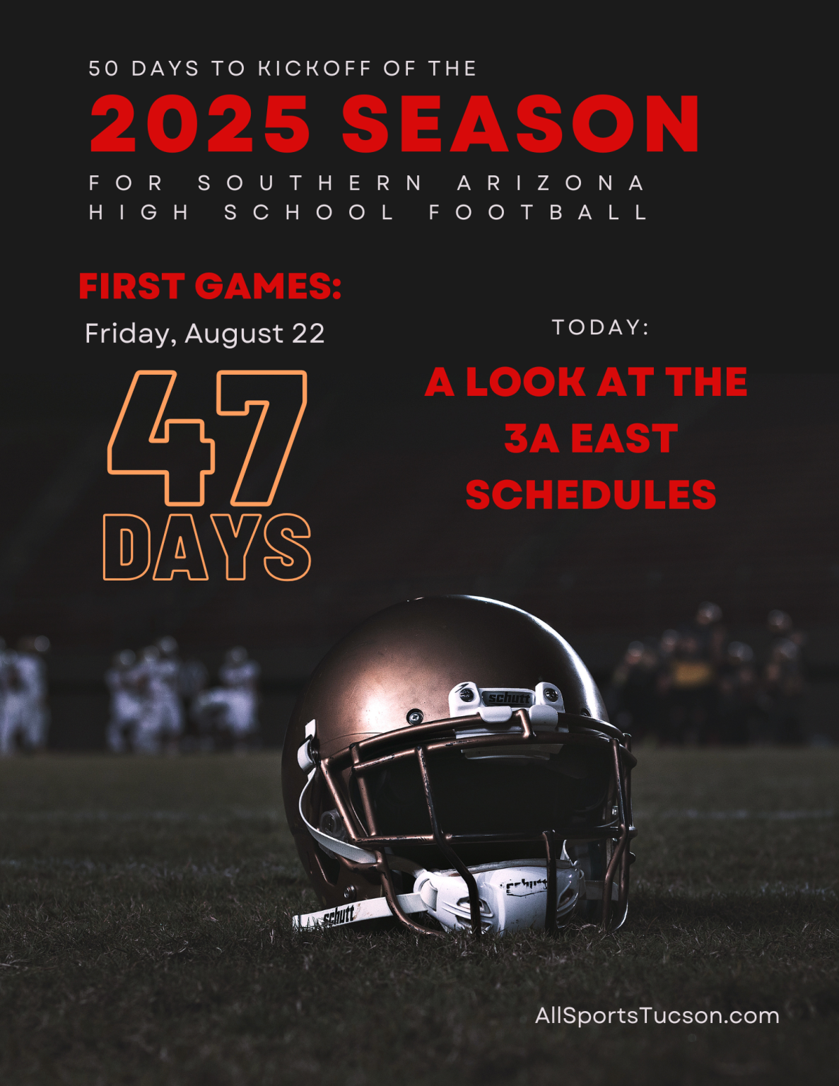 47 days to kickoff: 2025 3A East schedules | ALLSPORTSTUCSON.com