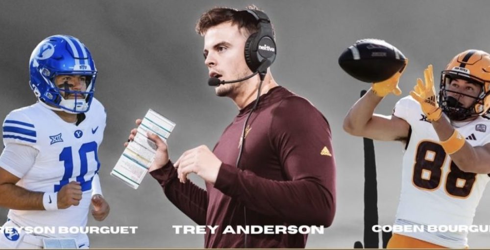 Former Salpointe standouts Treyson & Coben Bourguet part of QB training ...