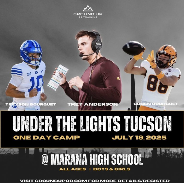 Former Salpointe standouts Treyson & Coben Bourguet part of QB training ...