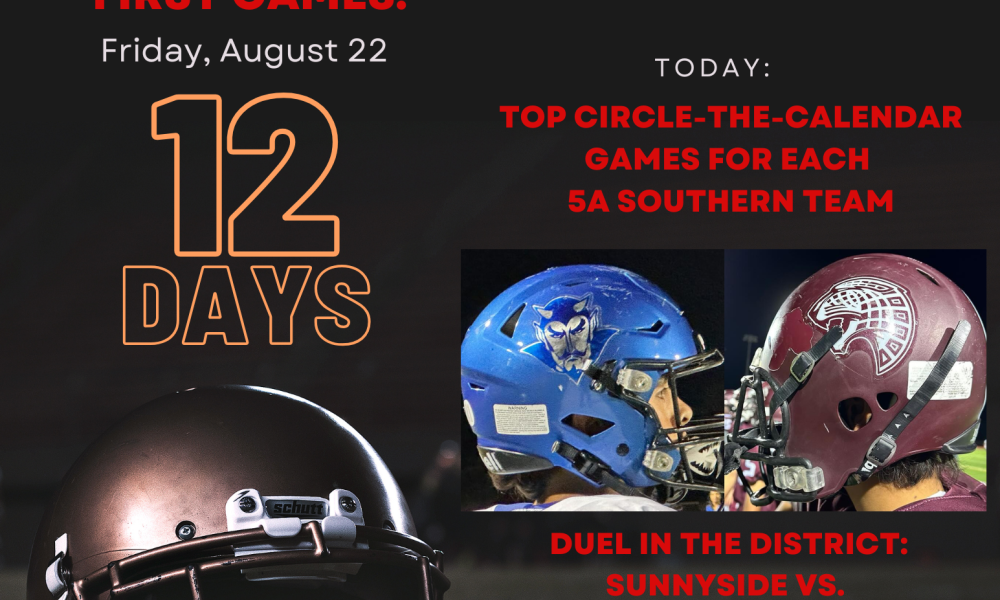 12 days to kickoff: Top circle-the-calendar games for each 5A Southern ...