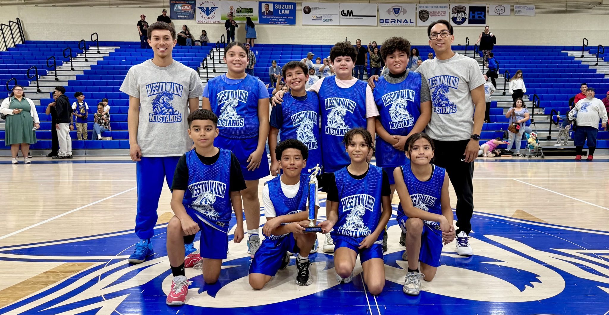 Mission Manor wins the Sunnyside Youth Basketball championship over ...