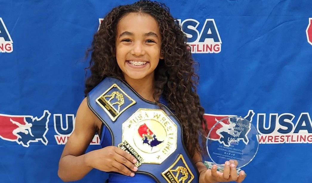 Ana Gisele Kelly 12U USA Wrestling Women’s Nationals Champ ...